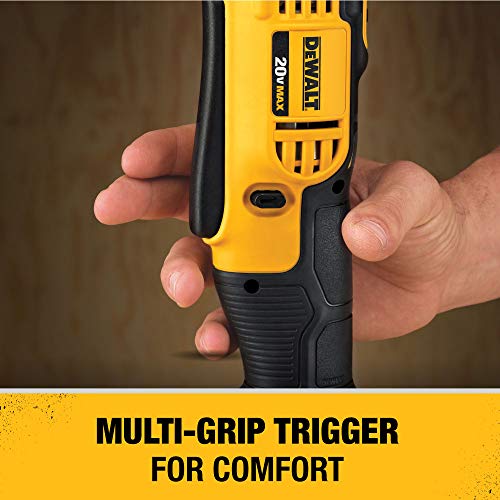 DEWALT 20V MAX* Right Angle Drill, Cordless, Tool Only (DCD740B)