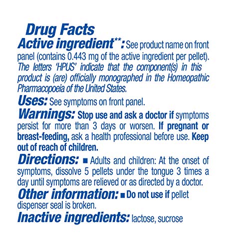 Boiron Ledum Palustre 200ck Homeopathic Medicine for Insect Bites or Bruising - 80 Count (Pack of 3)