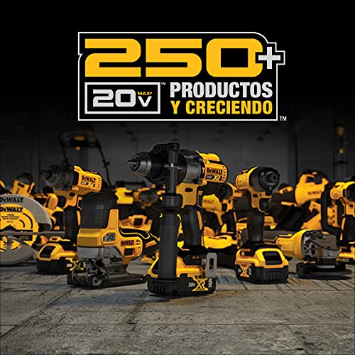 DEWALT 20V MAX XR Impact Wrench Kit, Brushless, High Torque, Hog Ring Anvil, 1/2-Inch, Tool Only (DCF899HB) , Yellow