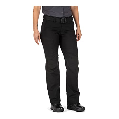 5.11 Tactical Women's Apex Pants, Regular Fit, Gusseted, Style 64446, Black, Women's 6 Regular