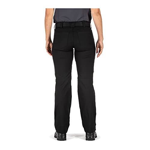 5.11 Tactical Women's Apex Pants, Regular Fit, Gusseted, Style 64446, Black, Women's 6 Regular
