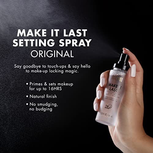 Milani Make It Last 3-in-1 Setting Spray and Primer- Prime + Correct + Set (2.03 Fl. Oz.) Makeup Finishing Spray and Primer - Long Lasting Makeup Primer and Spray