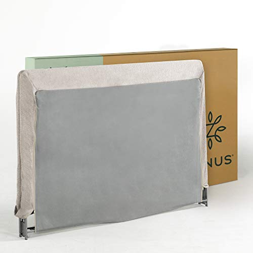 ZINUS No Assembly Metal Box Spring / 5 Inch Mattress Foundation / Sturdy Metal Structure, Split King