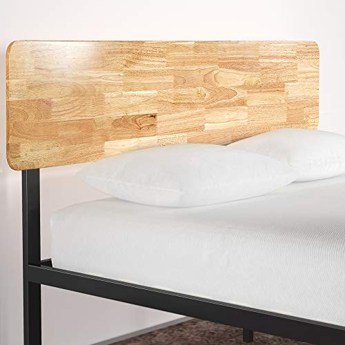 ZINUS Olivia Metal Platform Bed Frame / No Box Spring Needed / Wood Slat Support / Easy Assembly, Queen