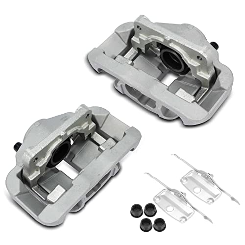 A-Premium Disc Brake Caliper Assembly with Bracket Compatible with BMW 5-Series 535i, 545i, 550i, 6-Series 645Ci, 650i, 7-Series 745i 750i 760i, 745Li 750Li 760Li, Front Side 2-PC Set