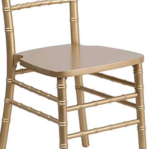 Flash Furniture 2 Pack HERCULES Series Gold Wood Chiavari Chair
