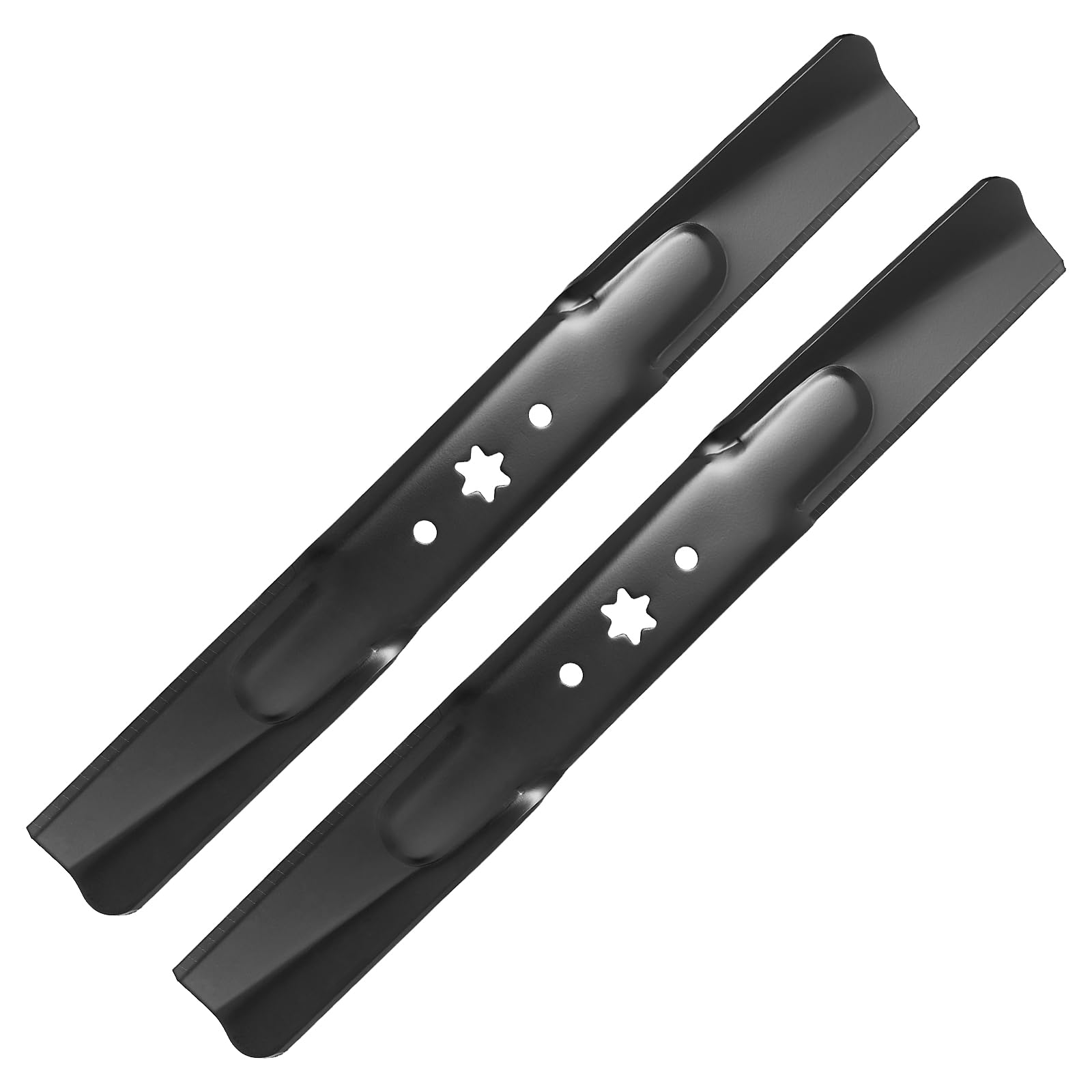 budrash 742-04308 Mower Blades Fit for Cub-Cadet Troy Bilt 42" Deck, 942-04308A Blades for Cub Cad et XT1-LT42 XT2-LX42 Riding Mower, Craftsman LT1500 42" Lawn Tractor, 2 Pack