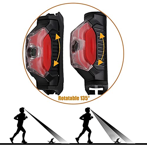 ICOBES Headlamp Mini Head Lamp 4 Modes Waterproof White+2*LED Red Flashlight Headlight Headlamp Torch Lanterna
