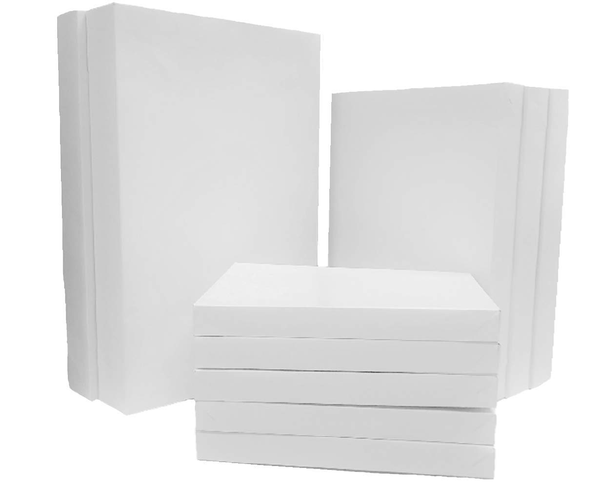 White Gift Box - 10 Pack Assortment - Great For All Occasions: Birthdays, Hol...