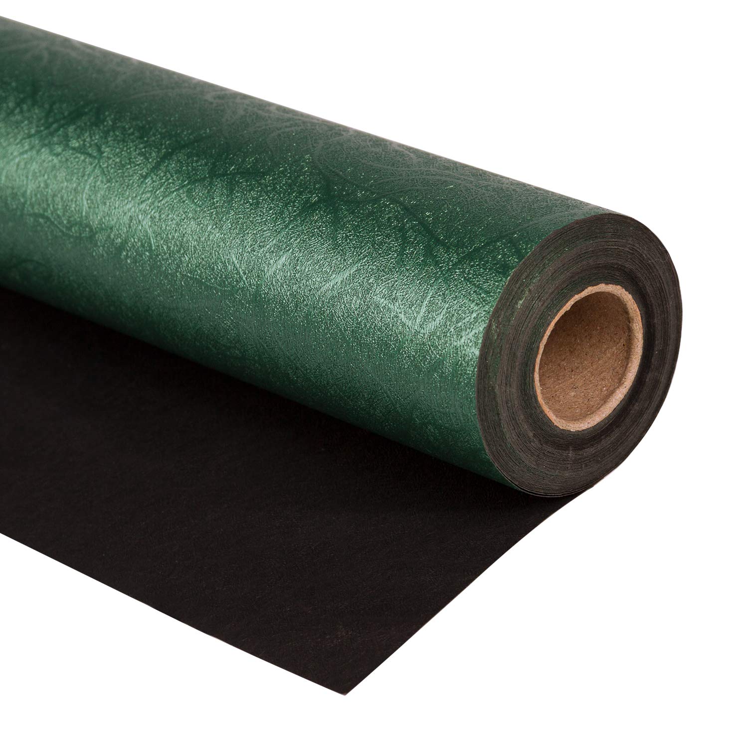 WRAPAHOLIC Wrapping Paper Roll - Reversible Green and Black for Birthday, Holiday, Wedding, Baby Shower Wrap - 30 inch x 16.5 feet