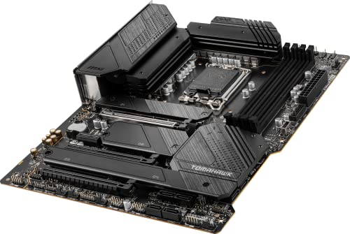 MSI MAG Z690 Tomahawk WiFi DDR4 Gaming Motherboard (ATX, 12th Gen Intel Core, LGA 1700 Socket, DDR4, PCIe 4, CFX, M.2 Slots, Wi-Fi 6)