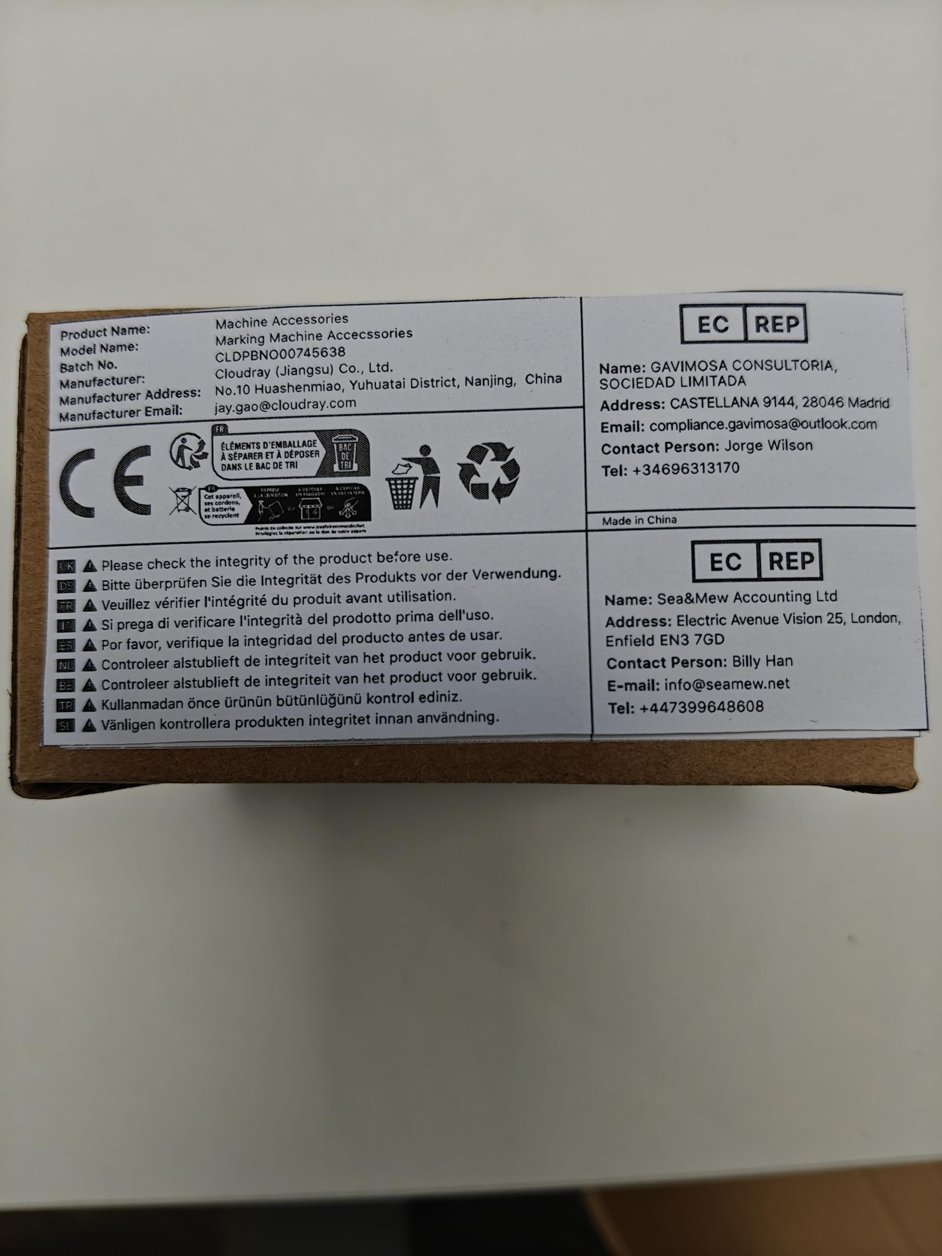 Cloudray CO2 Laser Lens 18mm Laser Mirror CO2 Laser Focal Lens CO2 Focus Lens,PVD ZnSe for CO2 Laser Engraving Cutting Machine,Laser Cutter 30W-100W,Dia 18mm FL50.8mm
