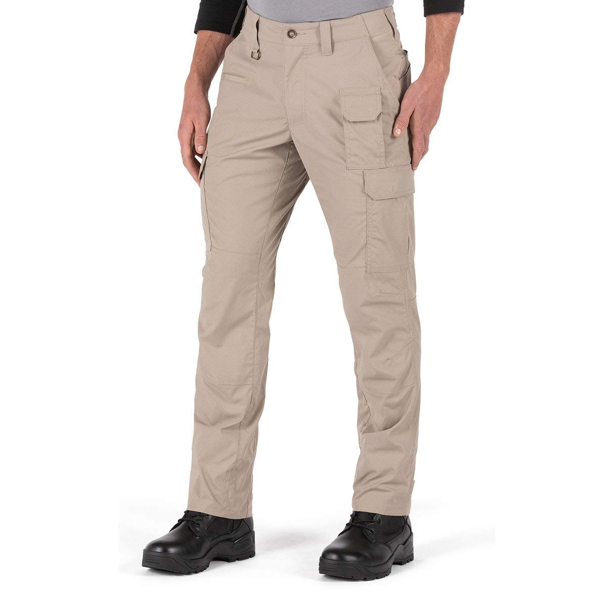 5.11 Tactical Men's ABR Pro Pants, Straight Fit, 9 Pockets, Comfort Waist, Style 74512, Ranger Green, 40W x 34L