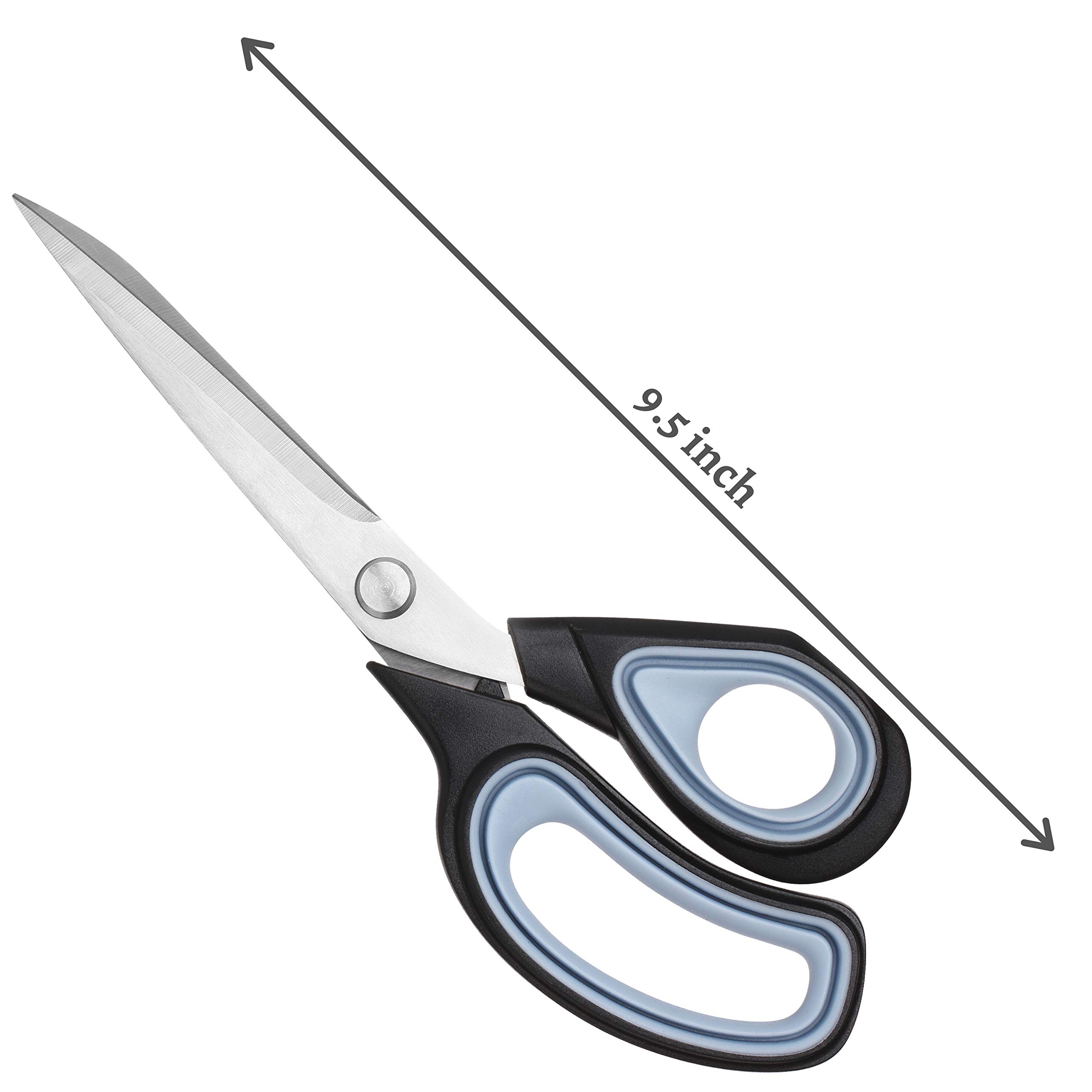 Mr. Pen Fabric Scissors, Heavy Duty Sewing Scissors, Premium Tailor Scissors 9.5 Inches