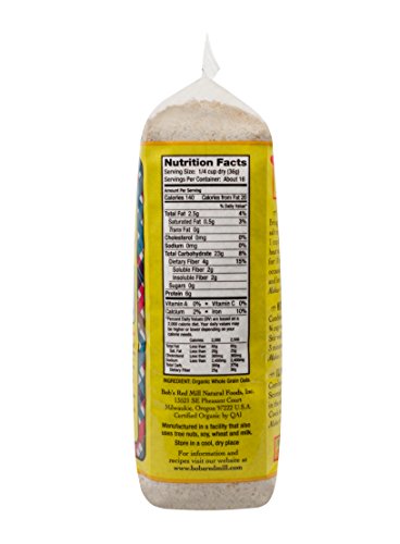 Bob's Red Mill Organic Scottish Oatmeal, 20 Ounce Bags (Pack of 4)