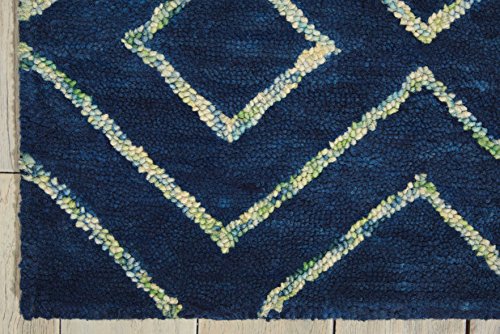 Barclay Butera 7'9" x 10'10" 100% Wool Pile Handmade Rug, Medium, Storm
