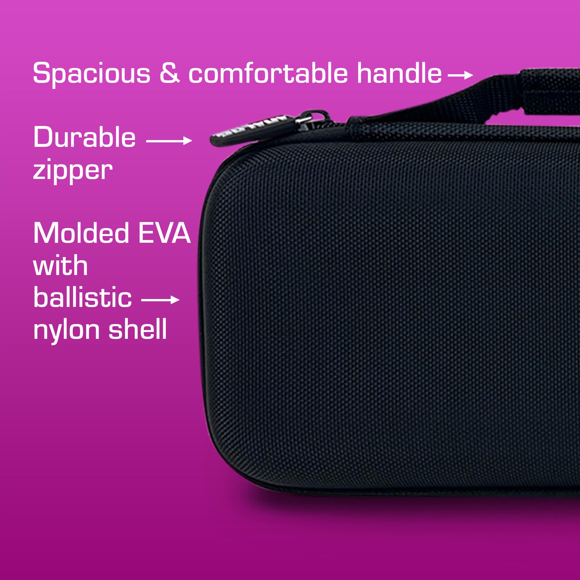 ANALOG CASES SteelSeries Apex Pro Mini Gaming Keyboard Case - Custom-Fitted Compact PULSE Hard Case for Travel