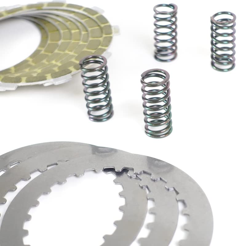 TJ Brutal Customs Complete Clutch Kit - Performance Product Includes Heavy Duty Springs, Kevlar Friction Plates & Tempered Steel Plates Perfect Fit for Shadow VT600 VLX