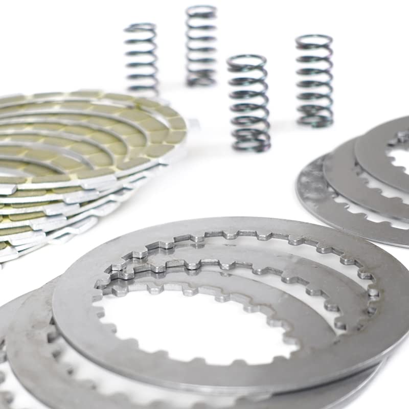 TJ Brutal Customs Complete Clutch Kit - Performance Product Includes Heavy Duty Springs, Kevlar Friction Plates & Tempered Steel Plates Perfect Fit for Shadow VT600 VLX