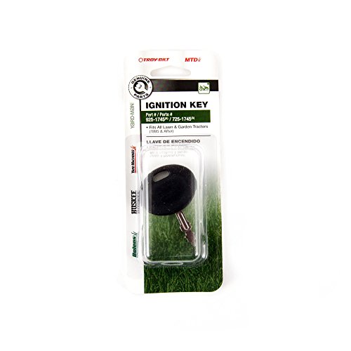 MTD Genuine Parts Tractor Ignition Key for Lawn and Garden Tractors 1995 and After