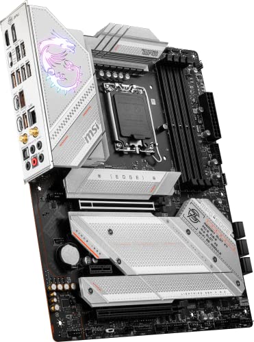 MSI MPG Z790 Edge WiFi Gaming Motherboard (Supports 12th/13th Gen Intel Processors, LGA 1700, DDR5, PCIe 5.0, M.2, 2.5Gbps LAN, USB 3.2 Gen2, Wi-Fi 6E, ATX)