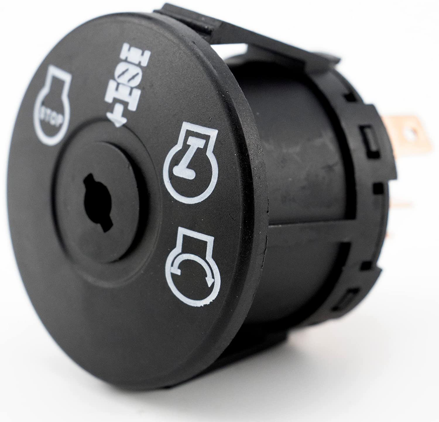 Sfiracle Lawn Mower Ignition Switch 4 Position with Key for Craftsman,532193350 193350 Lawn Mowers Key Switch,Craftsman Ignition Switch Compatible with AYP,Husqvarna,Sears,Poulan Pro