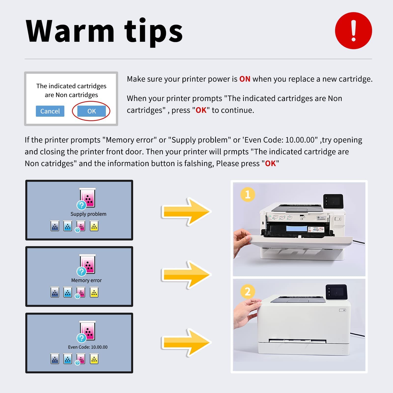 MYCARTRIDGE SUPRINT 414A with Chip Compatible Toner Cartridge Replacement for HP 414A W2020A 414X use with Color Laserjet Pro MFP M479fdn M454dw M454dn M479fdw M454 Printer 4 Pack W2020A Toner