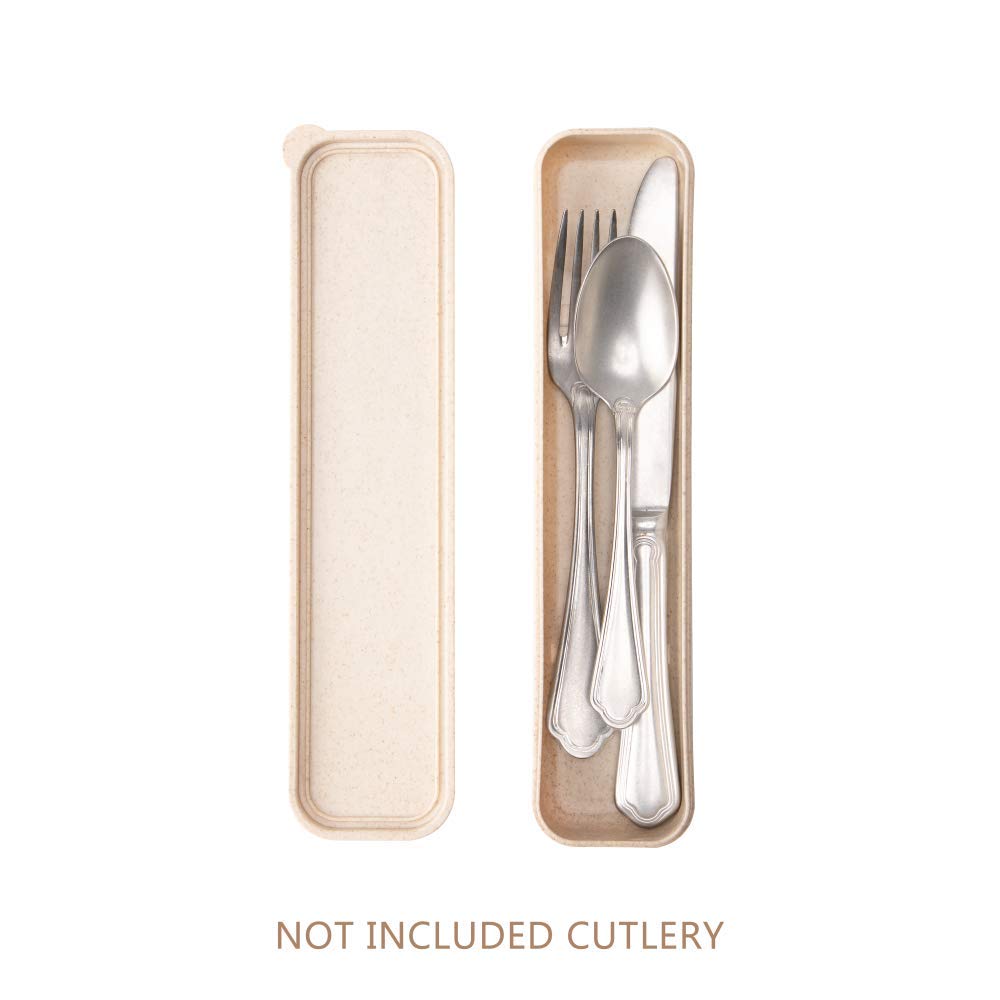 travel silverware case Portable,Travel Tableware Storage Box,utensil case for lunch bag,Flatware Chopsticks Spoon Fork Storage Box