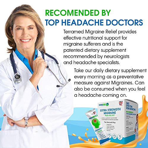 Terramed Just Think Comfort Migraine Relief, Migraine Headache Relief – Homeopatic Medicine to Help Prevent Pain, Nausea, Sensitivity & Auras from Tension & Chronic Strain