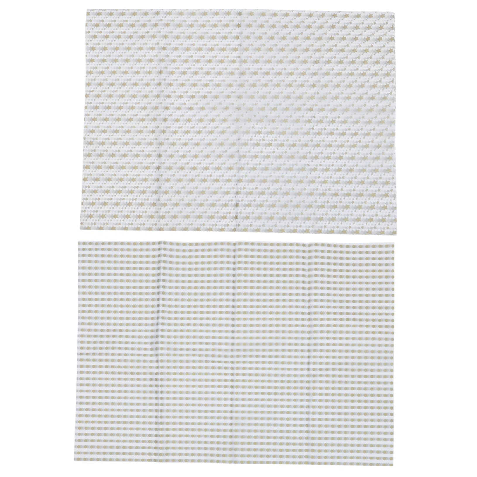 NOLITOY Decorations Wrapping Decors 40 Sheets Golden Wrapping Papers Bulk Wrapping Bulk Sydney Papers