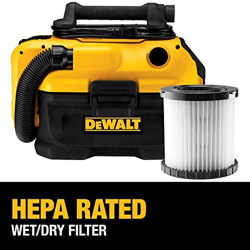 DEWALT 20V MAX Vacuum, Wet/Dry, Tool Only (DCV581H)