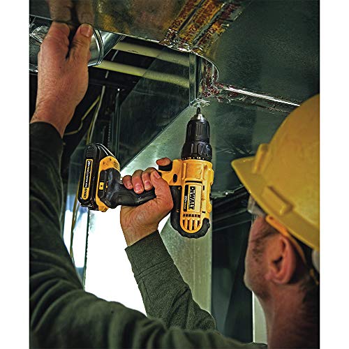 Dewalt DCD771C2R 20V MAX Cordless Lithium-Ion 1/2 in. Compact Drill Driver Kit (Renewed)
