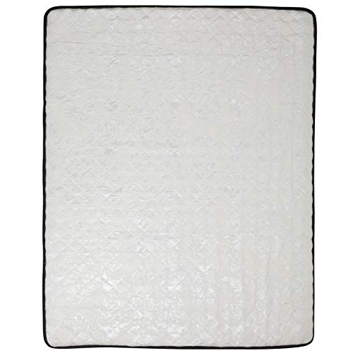 Flash Furniture Capri Comfortable Sleep 12 Inch CertiPUR-US Certified Hybrid Pocket Spring Mattress, Queen Mattress in a Box,White