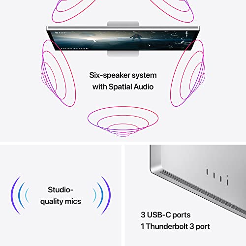 Apple Studio Display - Standard Glass - Tilt-Adjustable Stand ​​​​​​​