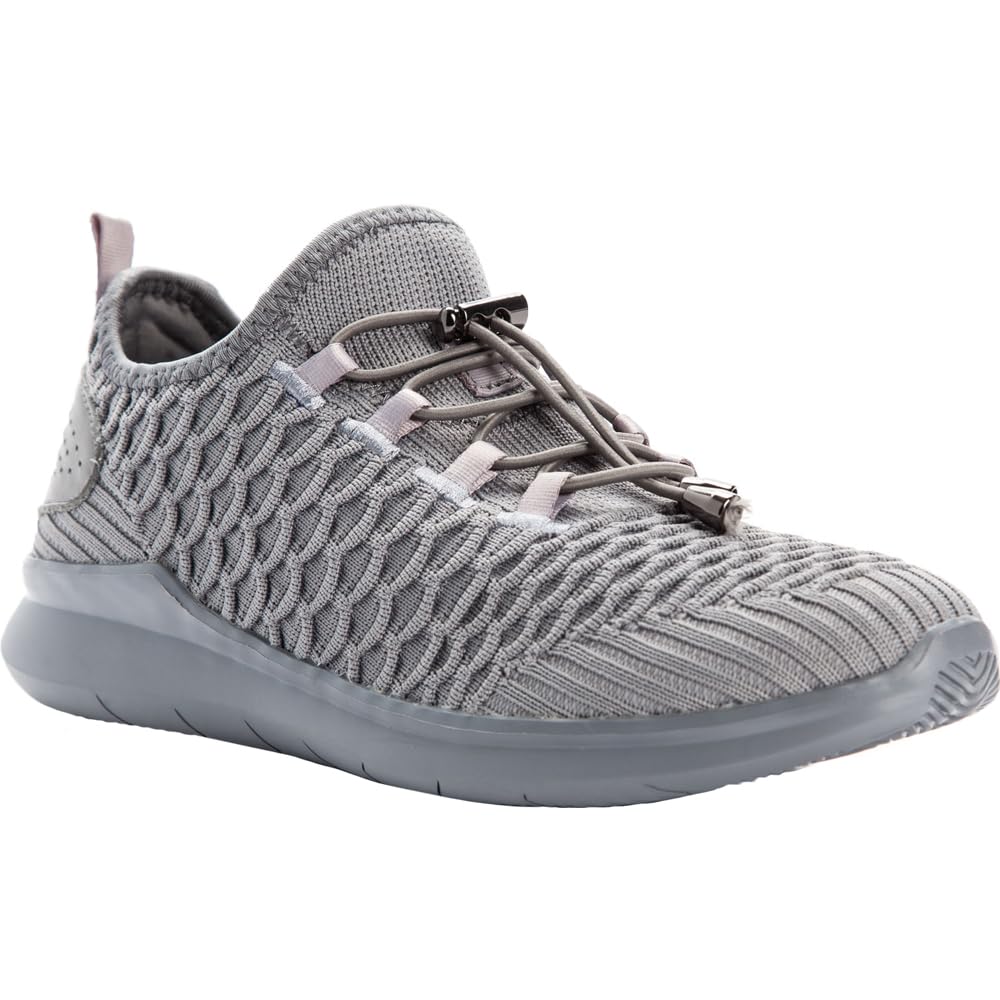 Propét Women's TravelBound, Lt Grey, 12 X-Wide US