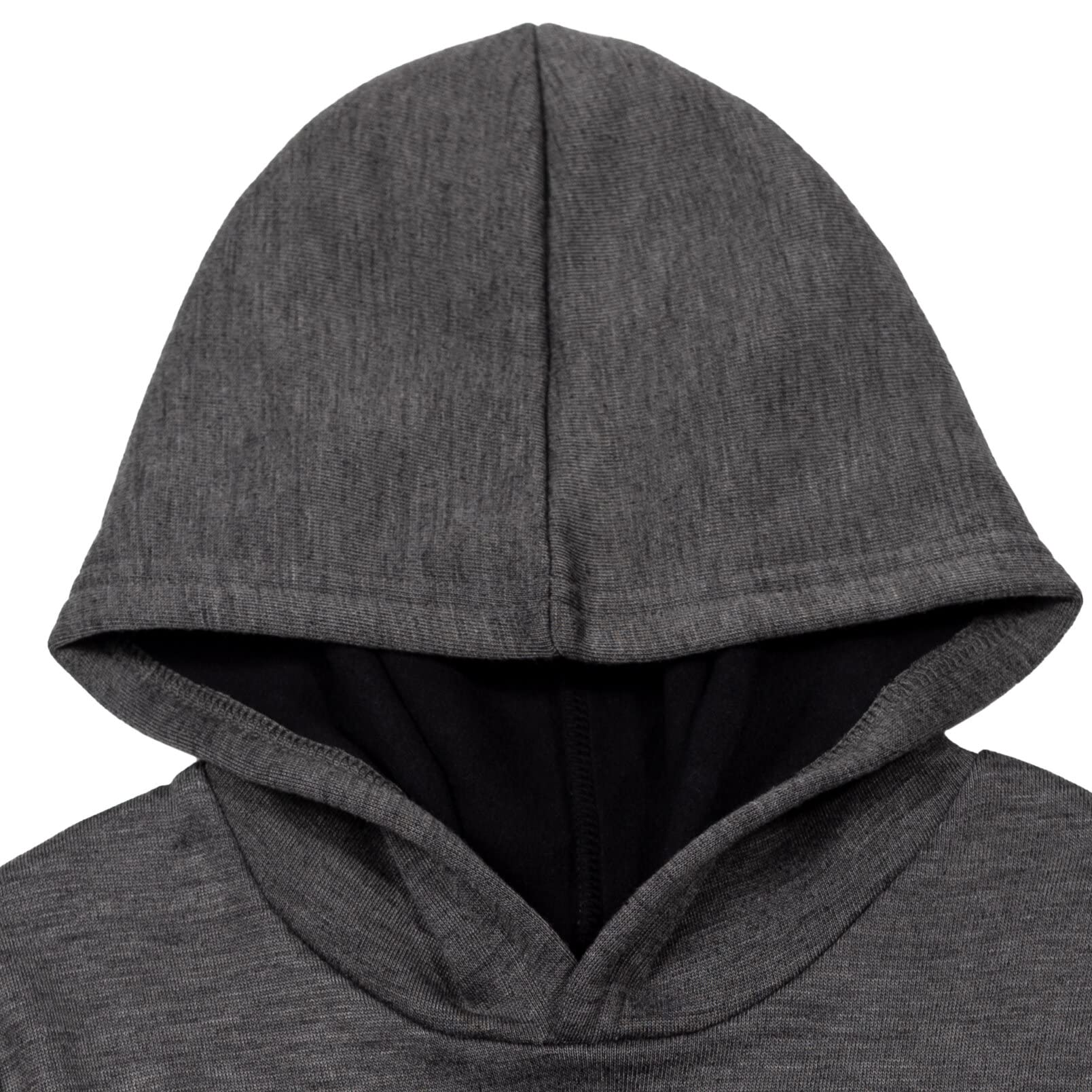 Minecraft Mobs Alex Steve Big Boys Fleece Pullover Hoodie Gray 18-20