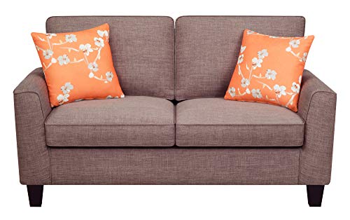Serta Deep Seating Astoria 61" Loveseat in Tan