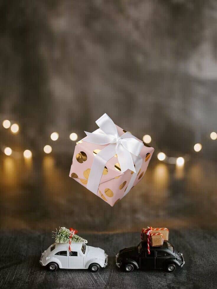 Toshine Gift Wrapping Paper Decorative Paper Sheets for Her Packing Paper for Birthday Festival Party Wedding Gift Flower Decoration DIY Crafts (3 Sheets 70x50cm)
