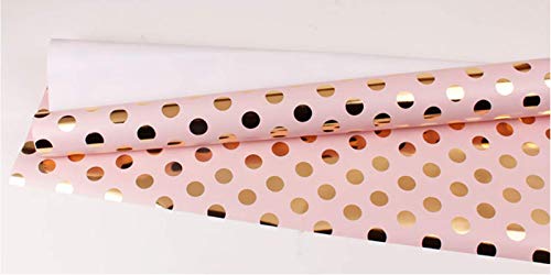 Toshine Gift Wrapping Paper Decorative Paper Sheets for Her Packing Paper for Birthday Festival Party Wedding Gift Flower Decoration DIY Crafts (3 Sheets 70x50cm)