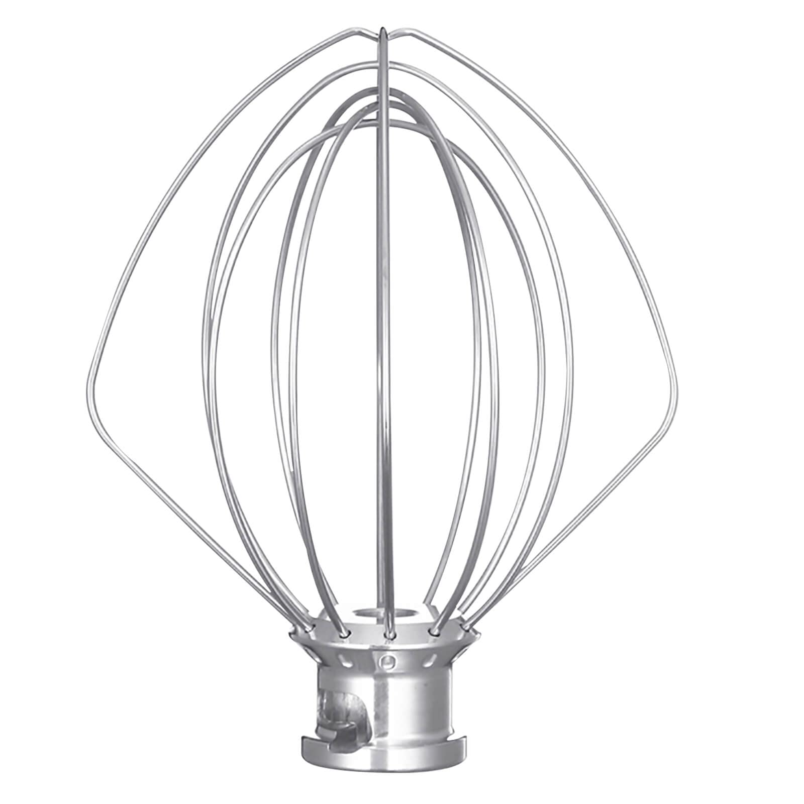 K45WW Wire Whip for Kitchenaid Stand Mixer, Stainless Steel, Egg Heavy Cream Beater, Cakes Mayonnaise