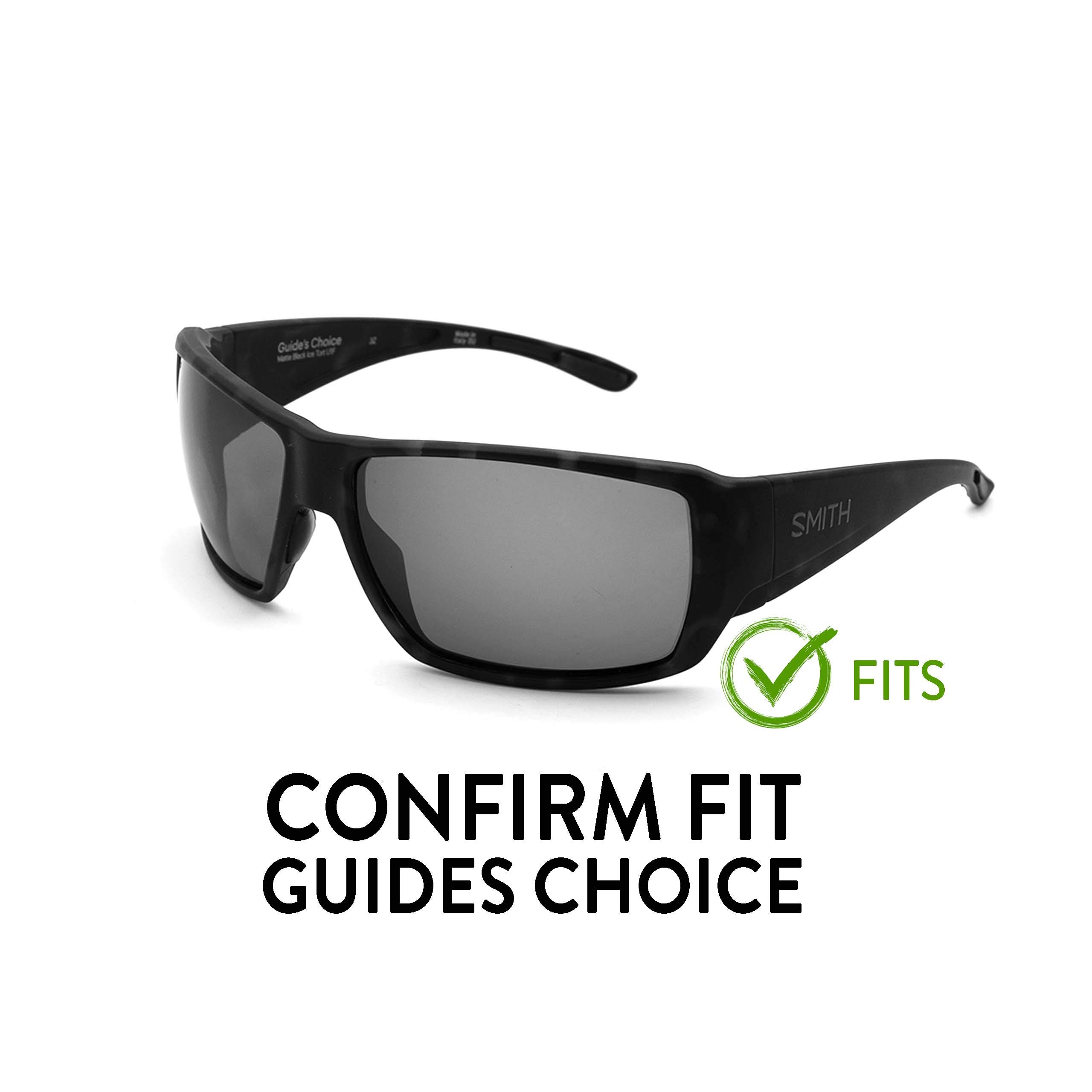 APEX Polarized PRO Replacement Lenses for Smith Guides Choice Sunglasses - (Deep Blue)