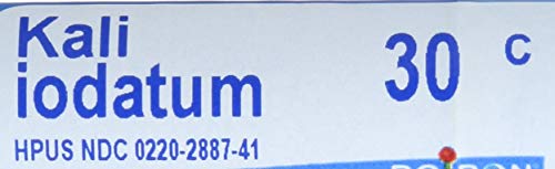 Boiron Homeopathic Medicine Kali Iodatum, 30C Pellets, 80-Count Tubes