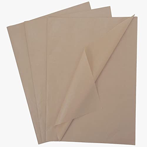 360 Sheets Kraft Tissue Paper 20 x 14 Inch Wrapping Paper Art Paper for DIY Project Wedding Birthday Holiday Decor (Kraft)