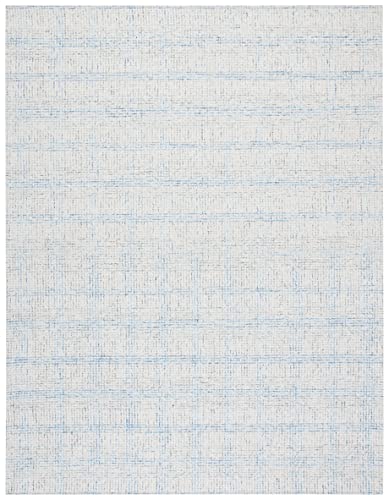 SAFAVIEH Abstract Collection 8' x 10' Ivory/Beige ABT656A Handmade Premium Wool Area Rug