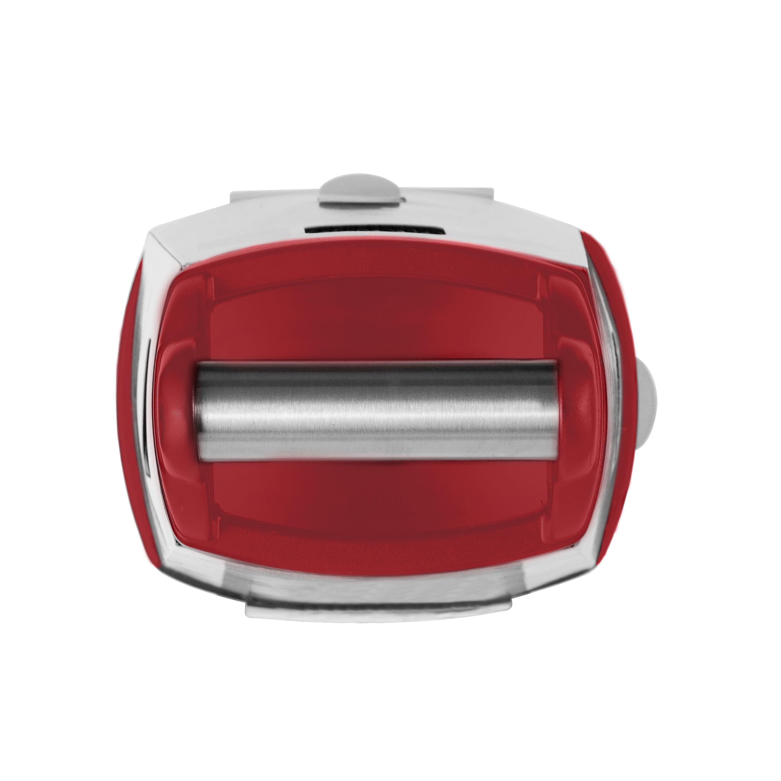 KitchenAid Gourmet 4-Sided Stainless Steel Box Grater for Fine, Medium and Coarse Grate, and Slicing, Detachable 3 Cup Storage Container and Measurment Markings, Dishwasher Safe, 10 inch, Red