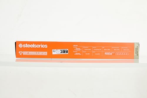 SteelSeries Apex Pro Mechanical Gaming Keyboard, Adjustable Actuation Switches, OLED Display, Red Switches, French AZERTY Layout