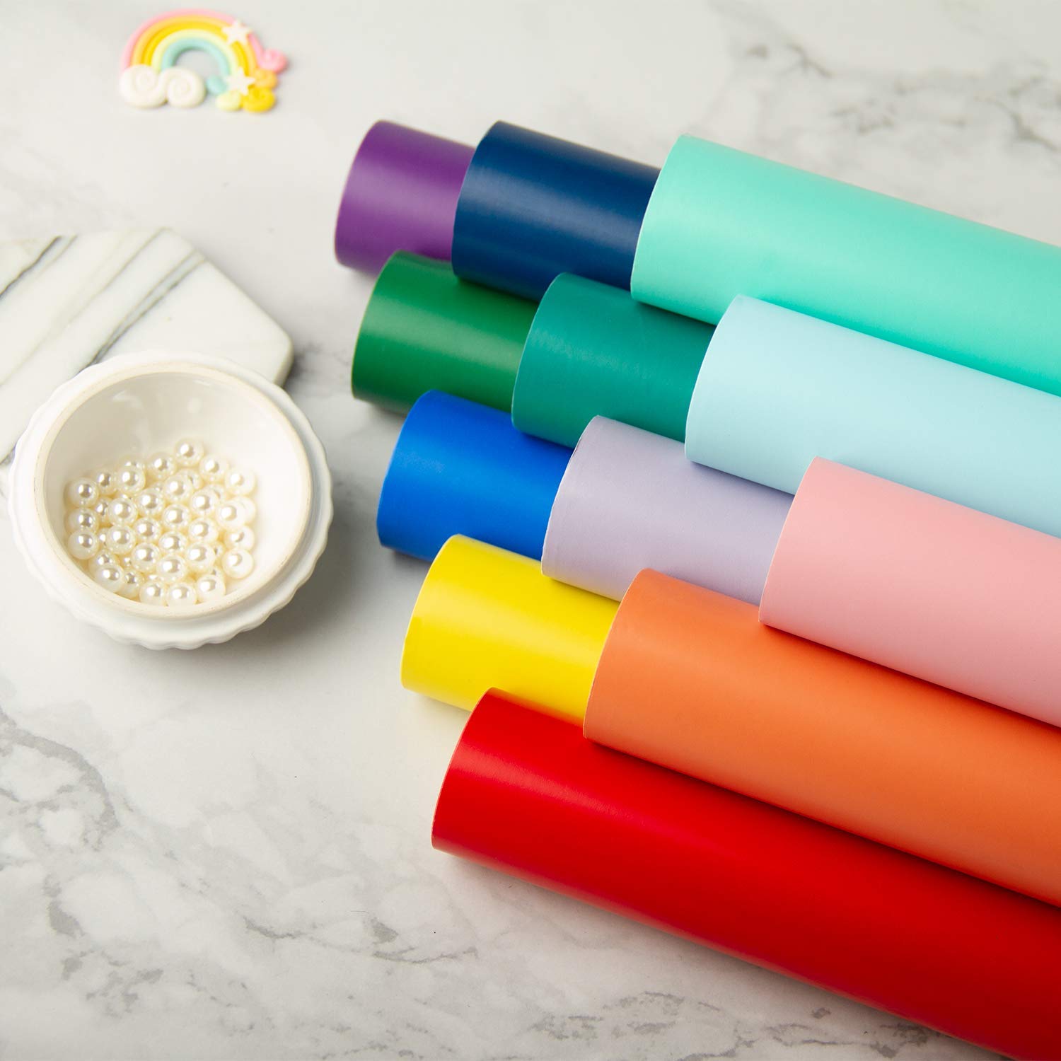 RUSPEPA Mint Wrapping Paper Solid Color for Wedding, Birthday, Shower, Congrats, and Holiday - 30 inches x 32.8 feet