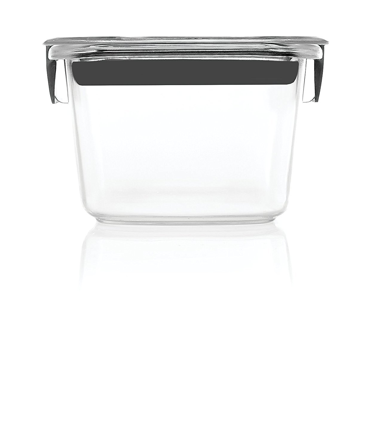 Rubbermaid Brilliance Food Storage Container, 100% Leak-Proof, Small, 1.3 Cup