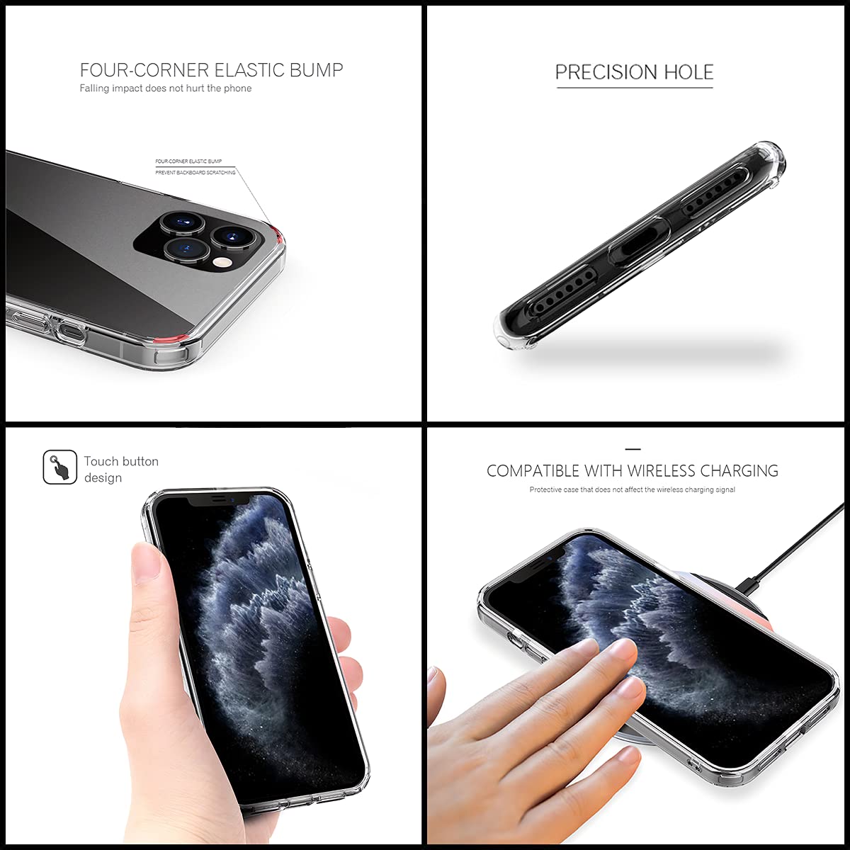 Phone Case Compatible with iPhone Samsung Galaxy Wattson 7 from Se 2020 Apex Pro Max Legends 11 8 X Xr 12 13 14 Accessories Waterproof Scratch Transparent