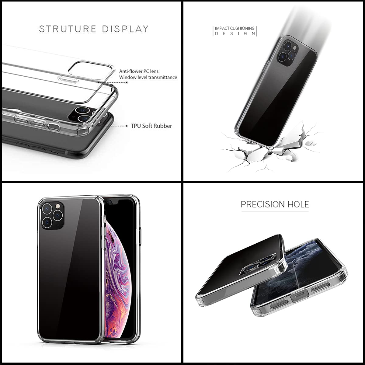 Phone Case Compatible with iPhone Samsung Galaxy Wattson 7 from Se 2020 Apex Pro Max Legends 11 8 X Xr 12 13 14 Accessories Waterproof Scratch Transparent